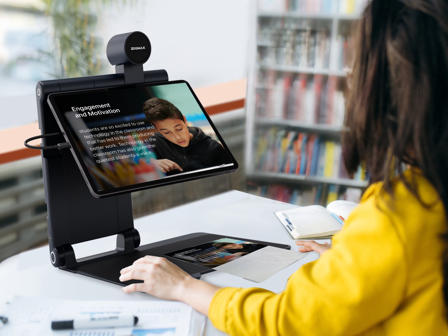 Zoomax - Electronic Video Magnifiers for Low Vision